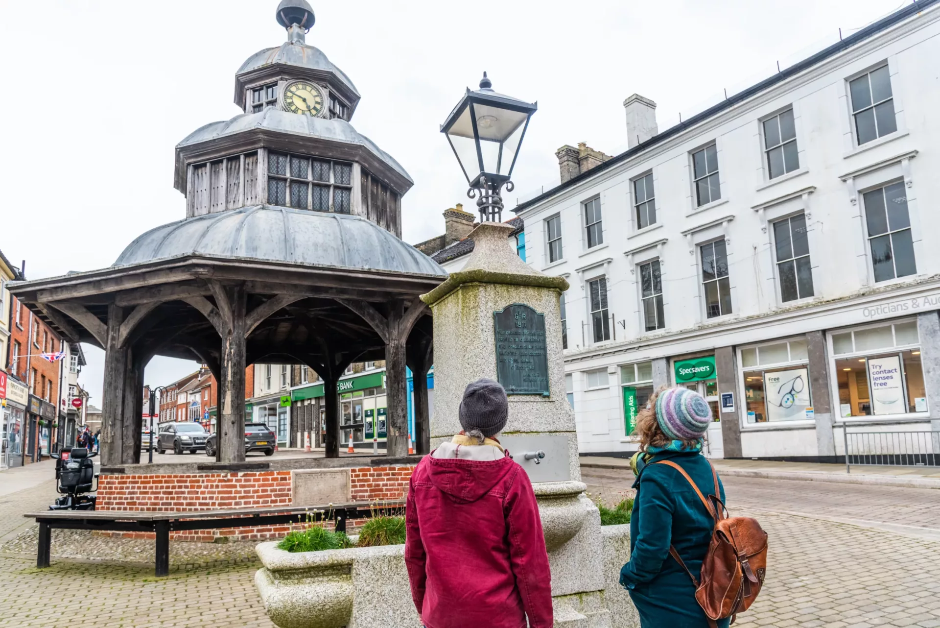North Walsham: The Great Fire and Market Cross - Be Norfolk